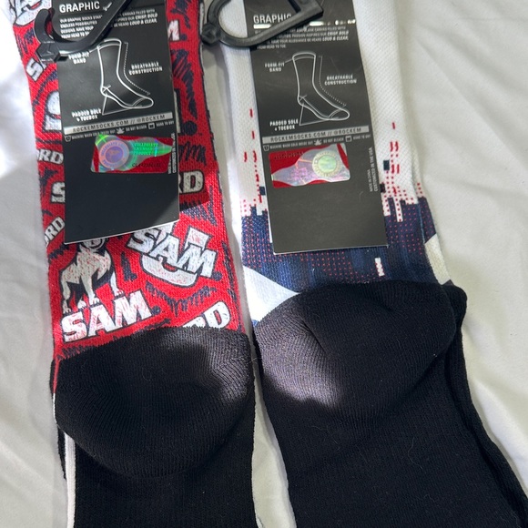 rock em | Underwear & Socks | Sam Graphic Mens Athletic Socks Red And ...